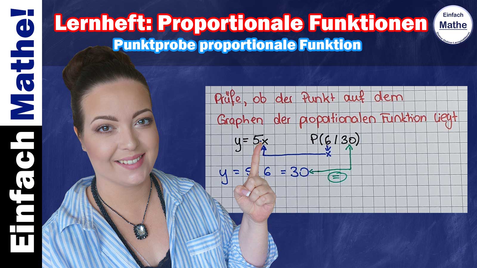 Punktprobe proportionale Funktion – einfach Mathe!